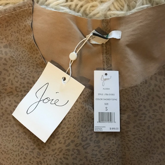 Joie | Dresses | Joie Aloisa Leather Dress Camel Shift Suede | Poshmark